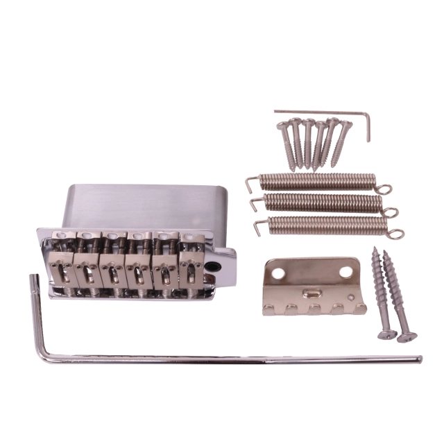 electric guitar Tremolo bridge with full steel block base 6-point type ...