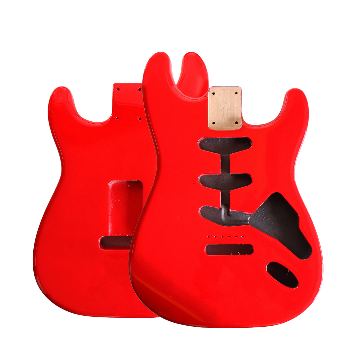 Roasted Poplar Electric Guitar Body Stratocaster SSS Dakota Red