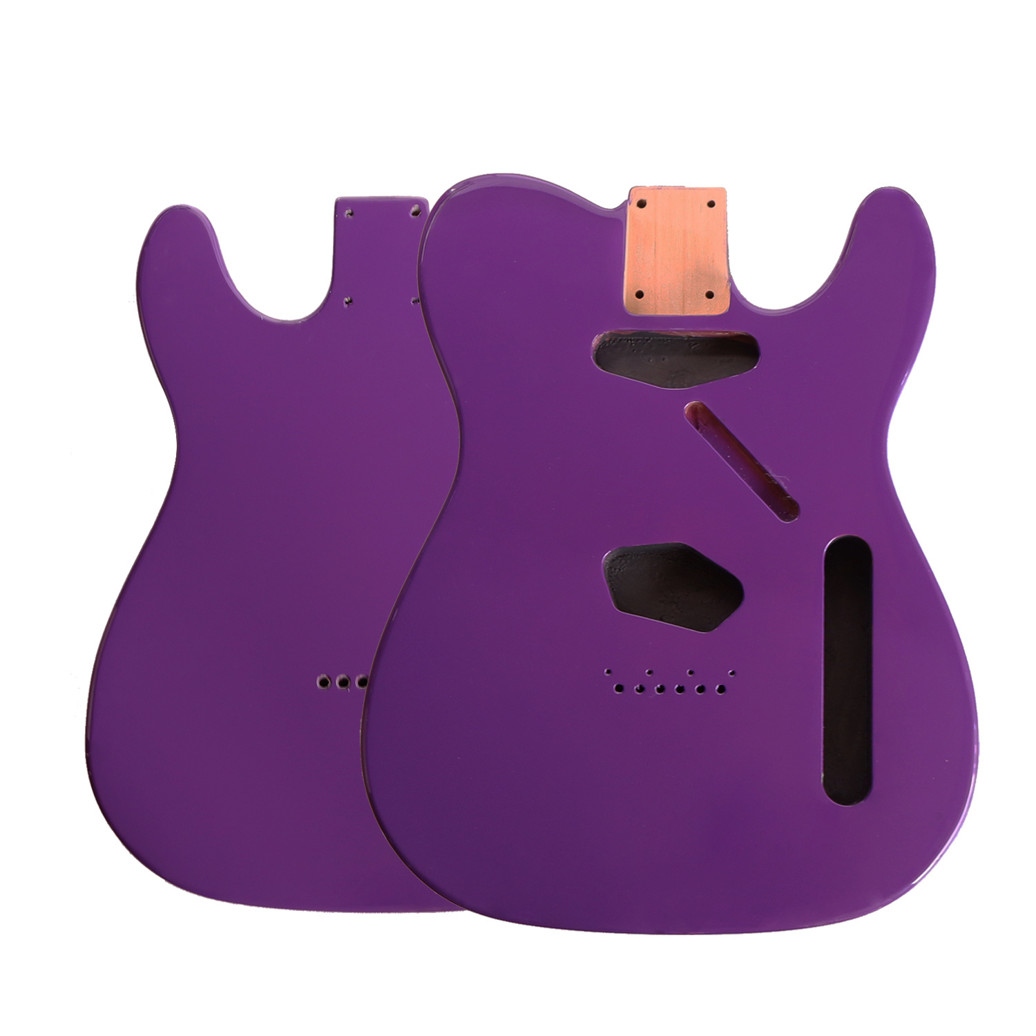 Roasted Poplar Guitar Body Telecaster SS Midnight Purple color