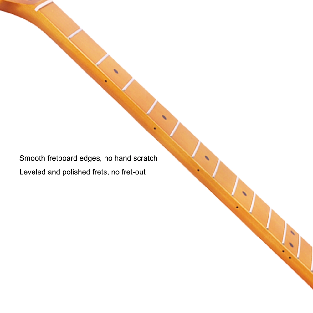 【Conversion】Baritone Neck 28" Scale Length Stratocaster Guitar Neck ...