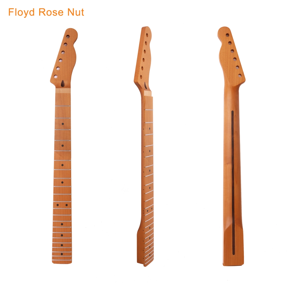 【Floyd Rose Nut】Locking Nut Telecaster Guitar Neck Roasted Maple Neck ...