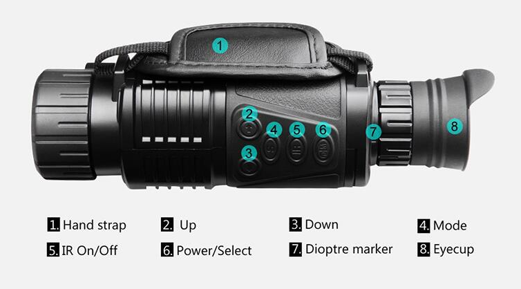 N80 HD 1.3 million night vision device HD night vision device HD ...