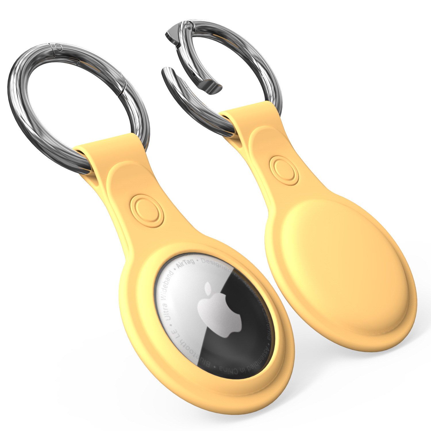 AT-01 mini airtag case Apple locator tracker anti-lost device keychain ...