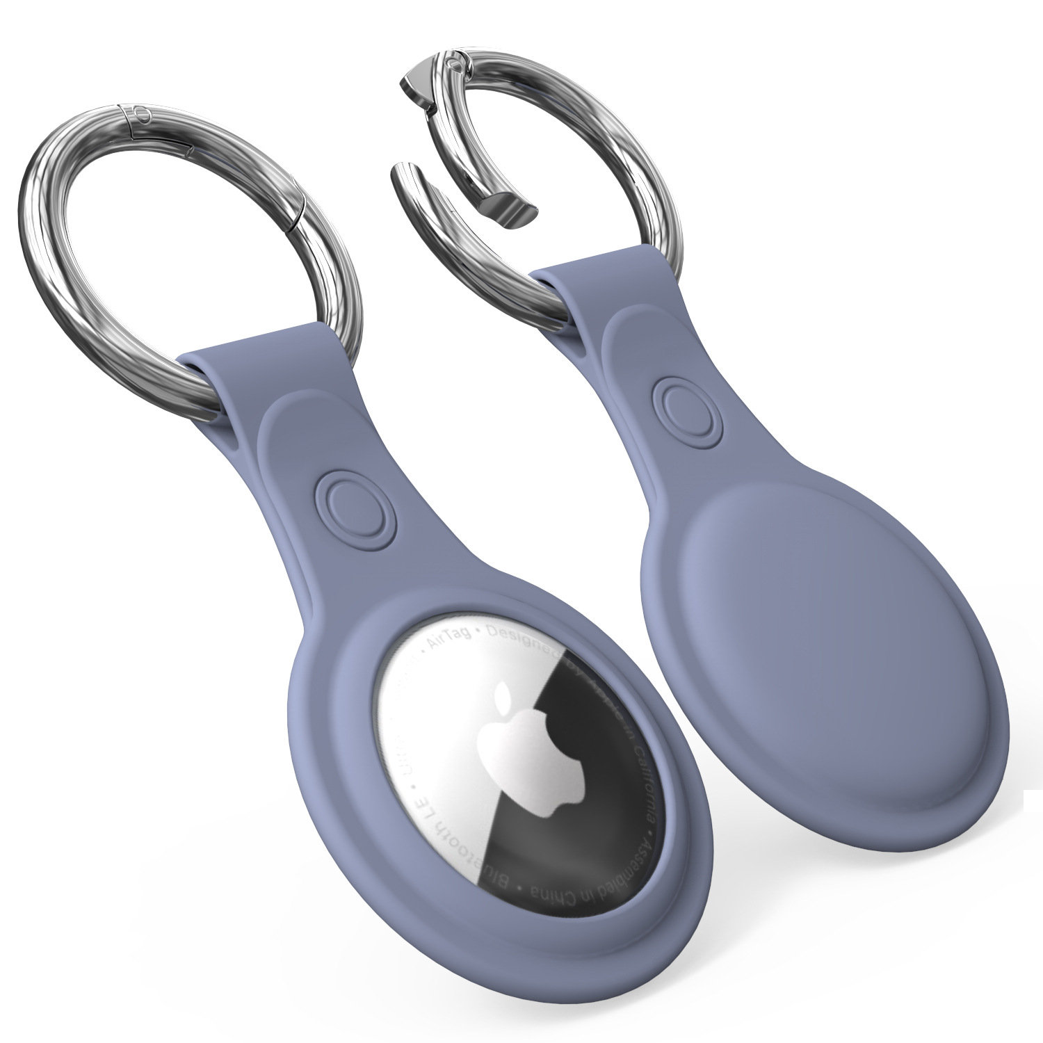 AT-01 mini airtag case Apple locator tracker anti-lost device keychain ...