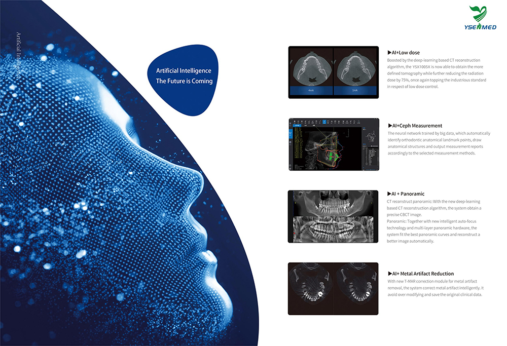 YSENMED YSX1005X Medical integrated CBCT panoramic cephalometrics ...