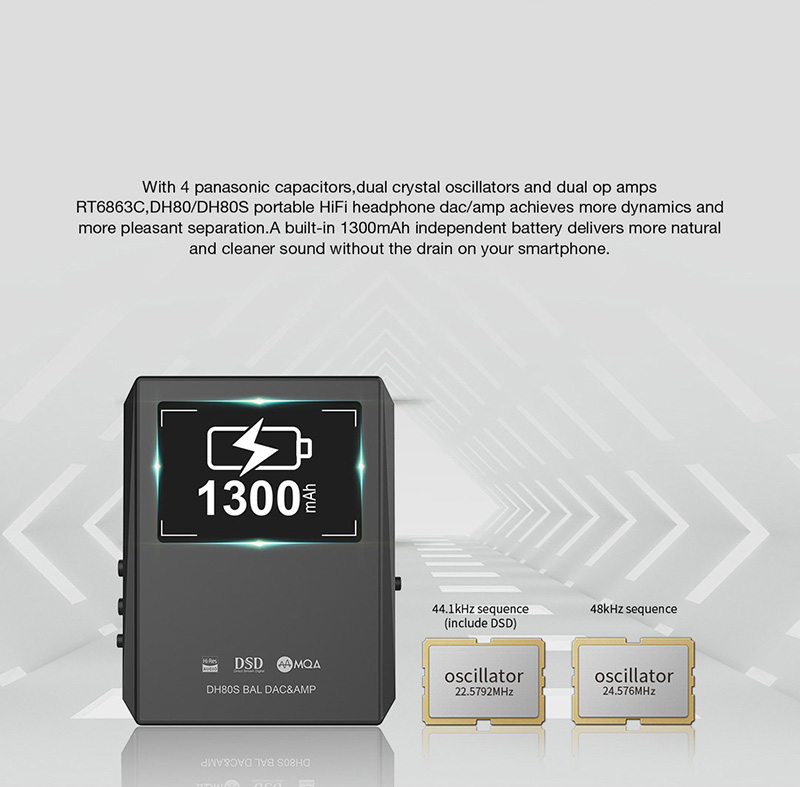 Hidizs DH80 Portable USB DAC/AMP