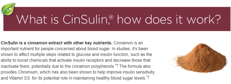 trunature Advanced Strength CinSulin 500mg 200 Vegetarian Capsules