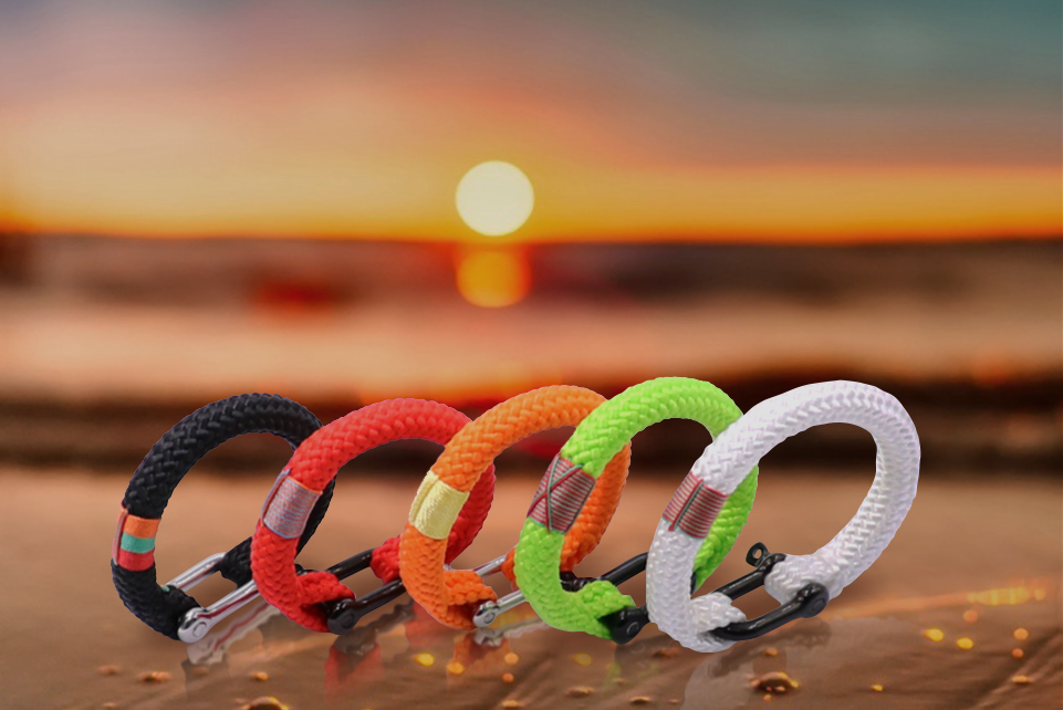 Fashionable Luxury Beshine Leather Rope Bracelet with Stainless Steel ...