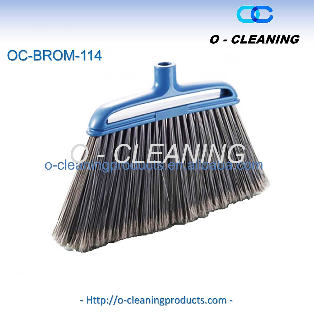 Multi-Surface Angled Broom Wide Push Floor Cleaning Sweeper,,Broom