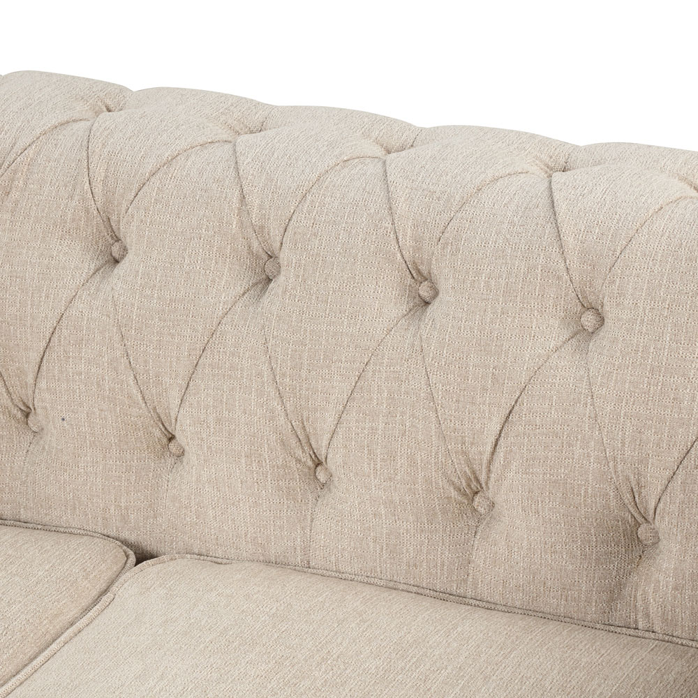 Linen Master four-piece sofa Living Room Collection Curve Sofa with ...