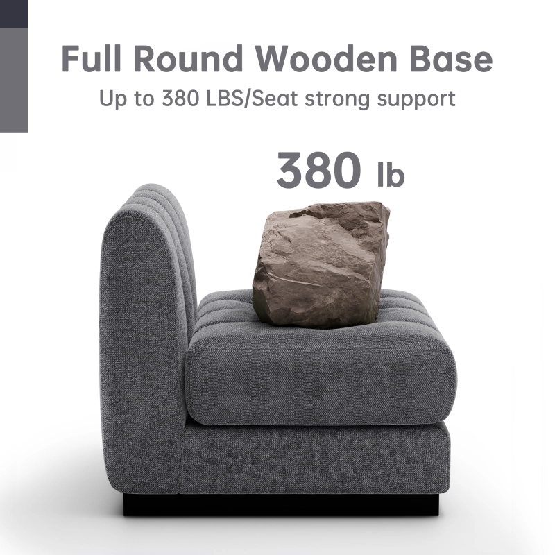 1 Piece Chenille Fabric DIY Modular Sofa Seat