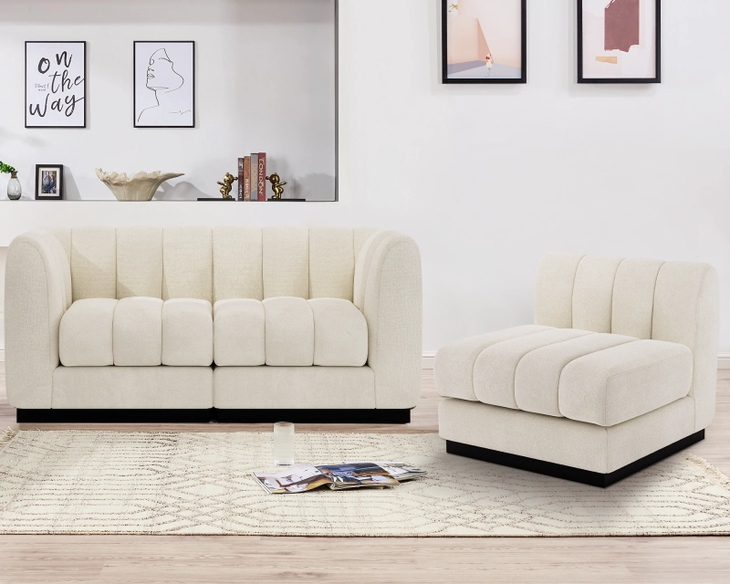 1 Piece Chenille Fabric DIY Modular Sofa Seat