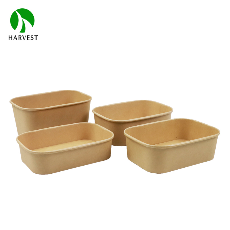 500ml rectangle kraft paper box