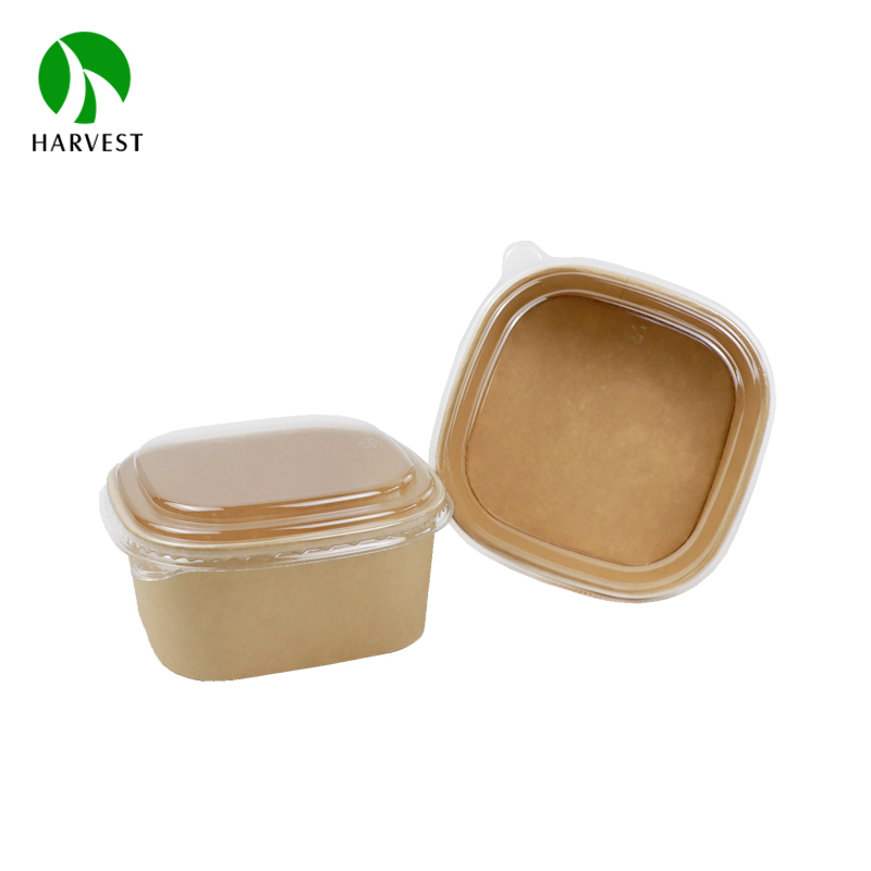 750ml square kraft paper box