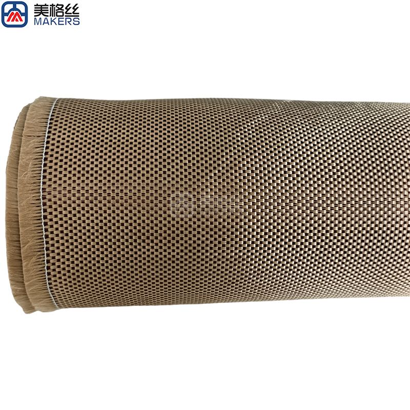 colored kevlar 1500D 230gsm plain woven pure aramid fiber Kevlar fabric ...