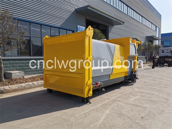 Chengli 16cbm garbage compactor container mobile waste treatment ...