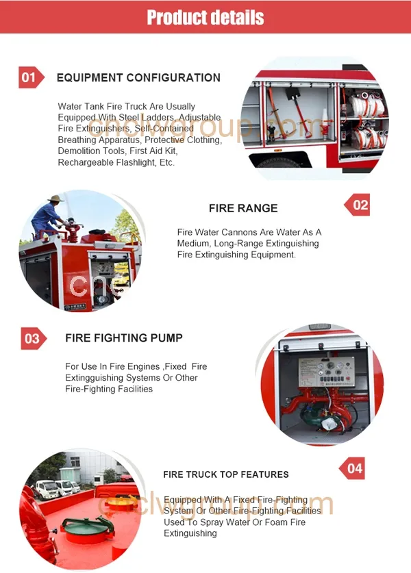 High quality ISUZU GIGA 6000 liters foam fire truck single row fire ...