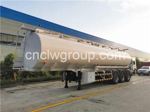 Chengli 40,000 liter Fuel Tank Trailer 40m3 carbon steel fuel tanker ...
