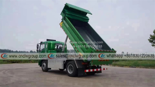 SHACMAN E9 EV 10 ton pure electric dump truck construction tipper ...