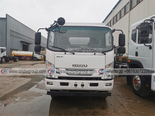 ISUZU NPR/700P 6000 liter vacuum sewage suction truck septic sewer ...