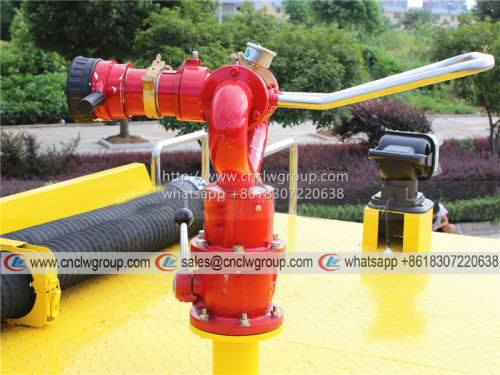 ISUZU FRR Fire Engine 4000 liter Water Tanker Lemon Yellow Color Foam ...