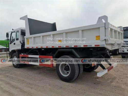 Brand new ISUZU Forward 10 ton tipping dumper 8cbm tipper truck cost ...