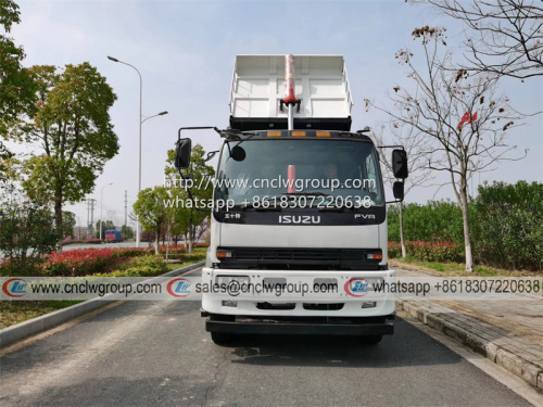 ISUZU FVR 6 Wheel 10 15 ton Tipper Dump Trucks 240HP FVR34 9.2cbm ...