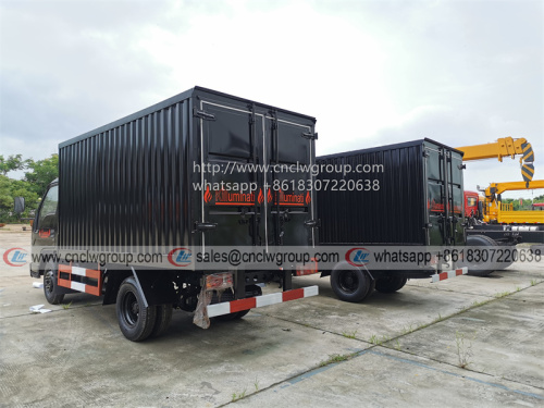 Foton Forland 2 3 ton 10ft mini box van cargo truck micro closed van ...