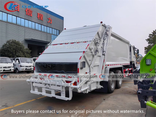 Africa hot sale Sinotruk HOWO 20m3 Garbage Compactor Truck Rear Loader ...