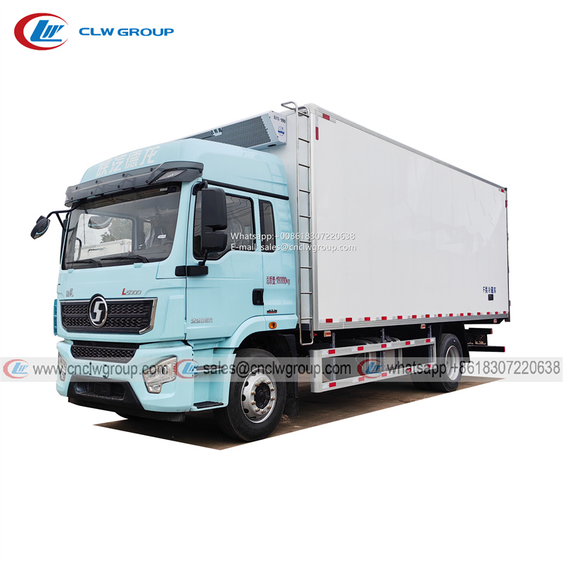 SHACMAN L5000 10t Refrigerator Truck 6.8m Refrigerated Van Cargo Trucks