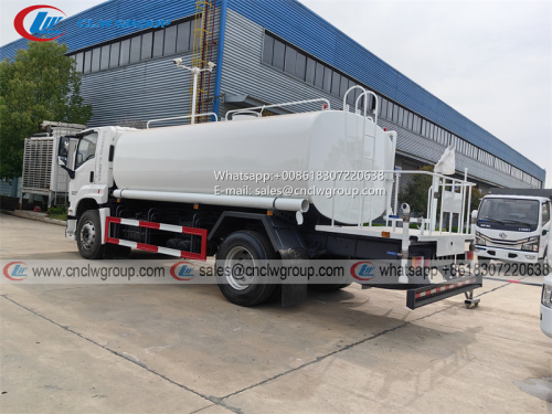 Best Water Truck ISUZU GIGA 15000 liter Water Sprinkler Trucks Tanker Lorry