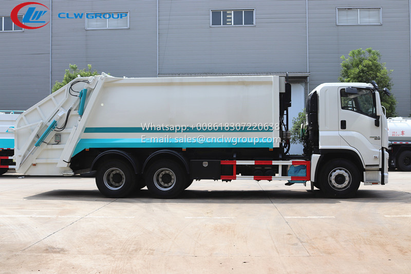 ISUZU GIGA 20m3 Garbage Compactor Truck Factory 10 wheeler garbage ...