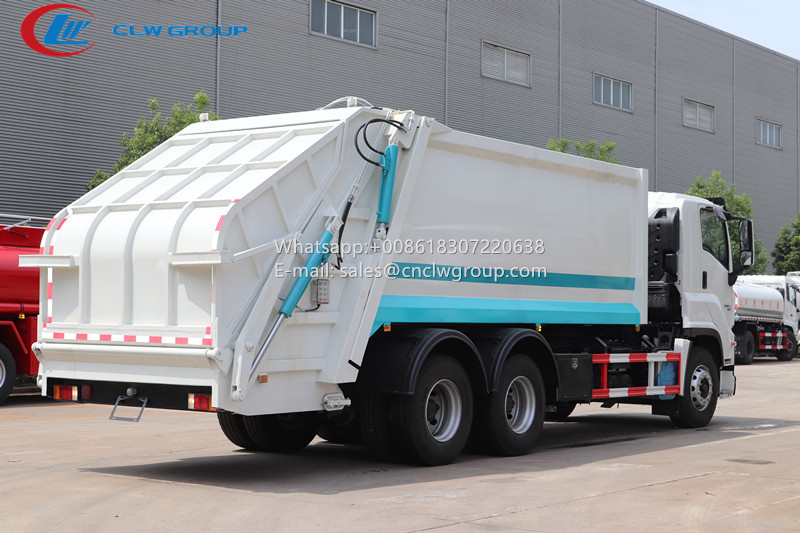 ISUZU GIGA 20m3 Garbage Compactor Truck Factory 10 wheeler garbage ...
