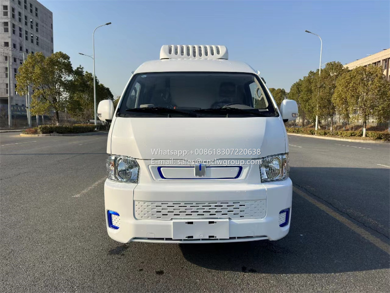 GEELY E6 Electric Refrigerator Van Car 6cbm box volume -15℃ cooling system