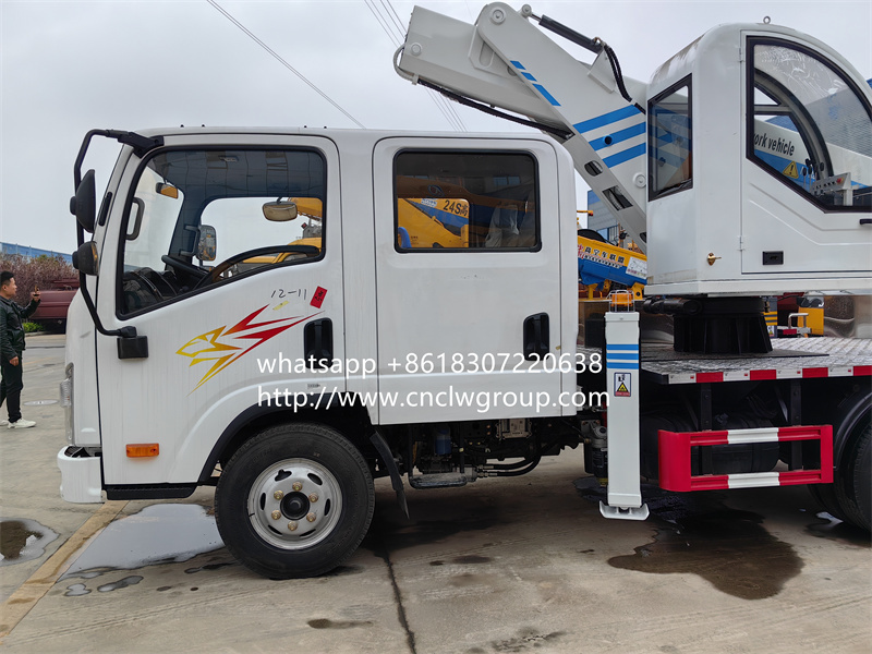 FAW VR Double Cab 21m Aerial Work Platform Truck 20m Basket Trucks for sale