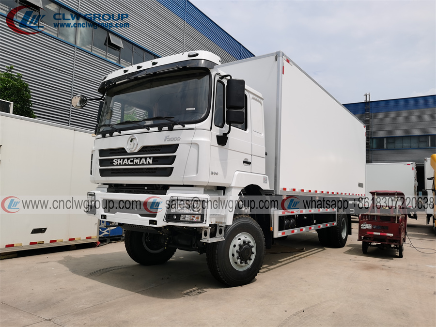 SHACMAN F3000 4x4 Freezer Refrigerator Truck All Terrain Fridge Trucks for sale