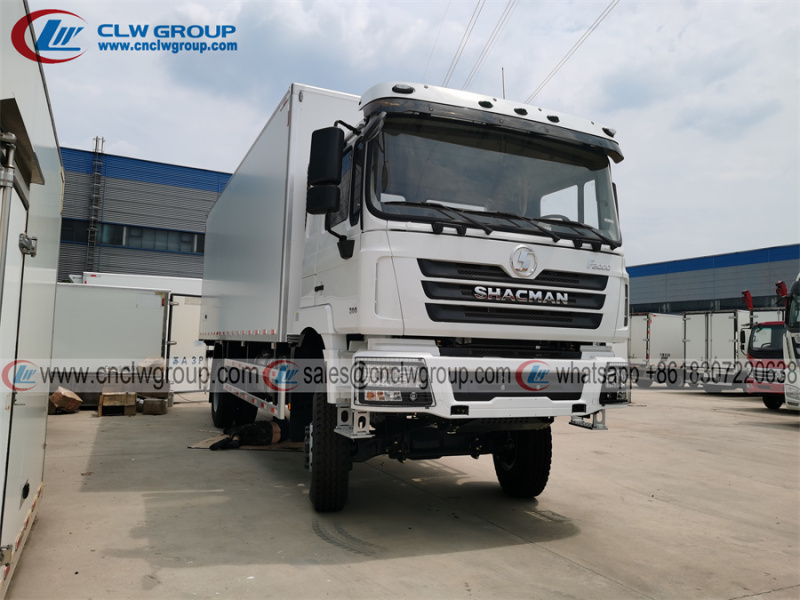 SHACMAN F3000 4x4 Freezer Refrigerator Truck All Terrain Fridge Trucks for sale