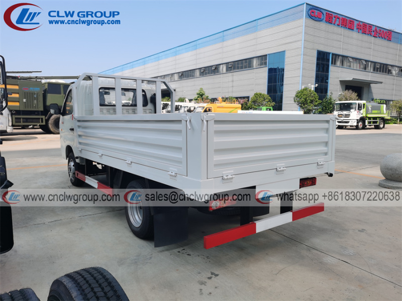 Foton single cab 1.5t 2t dropside cargo trucks open top body cargo lorry