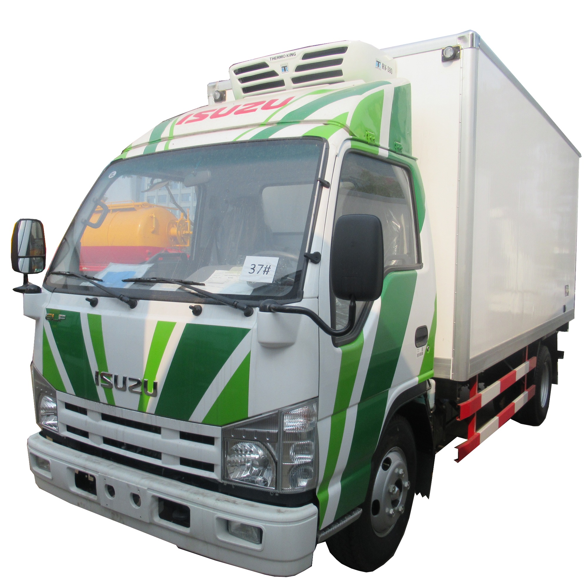 isuzu refrigerated freezer trucks/insulated freezer box truck/5 tons ...
