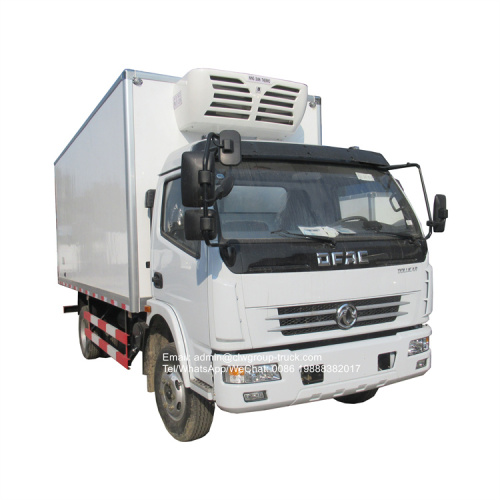 China new refrigerated cold room reefer truck with freezer