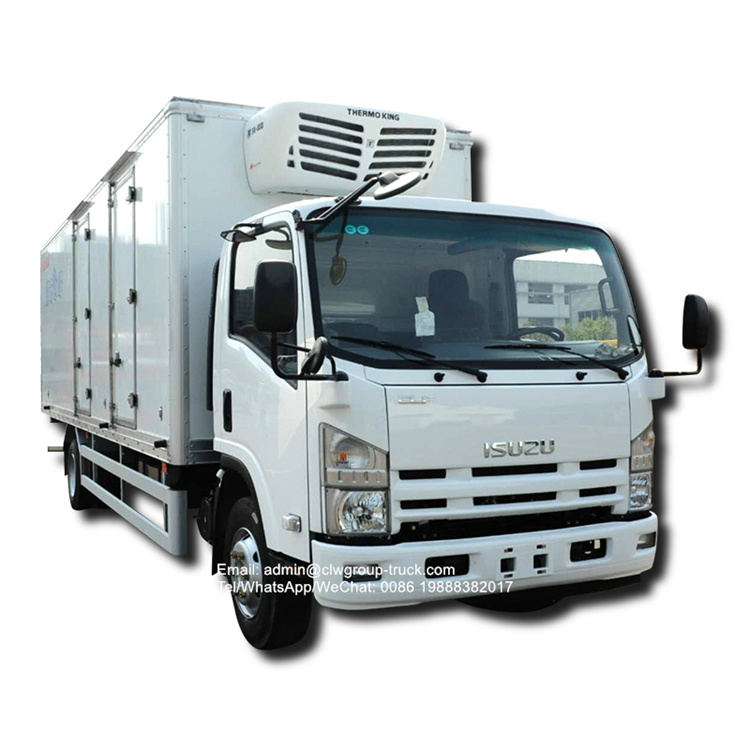 refrigerator cooling van truck 5 tons isuzu refrigerated truck isuzu ...