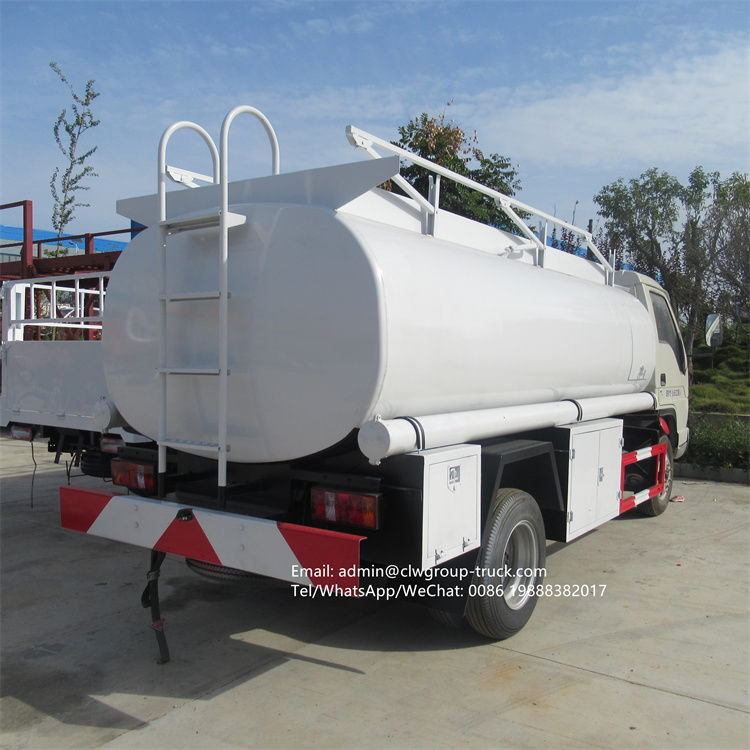 Foton 3000l 5000l mobile fuel tank truck refueler tank truck petroleum ...