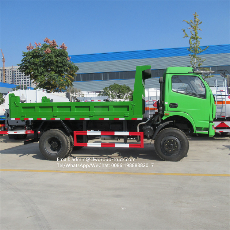 New dongfeng 4x4 120hp 140hp 4x4 mini dump truck diesel sand carrying ...