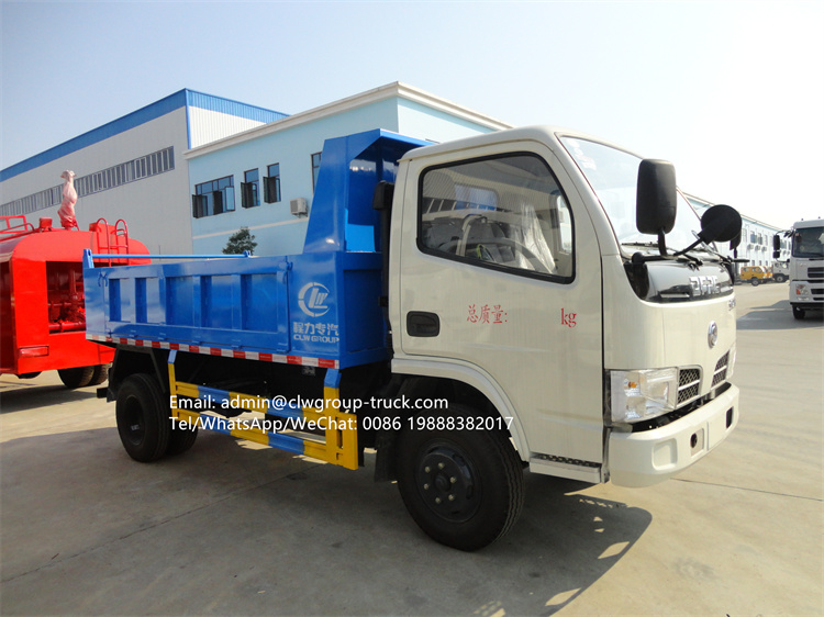dfac 95hp mini 2tons 3 tons tipper dumper small mining transport truck ...