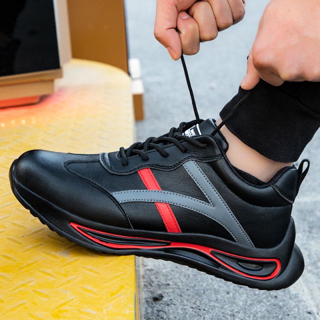 GUYISA Steel Toe Safety Shoes Waterproof Safety shoes Boots