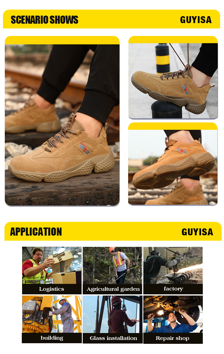 high temperature resistant work boots american steel toe cap safety ...