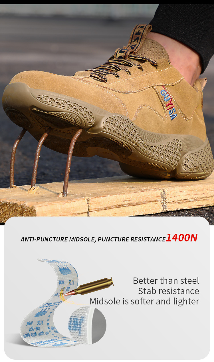 high temperature resistant work boots american steel toe cap safety ...