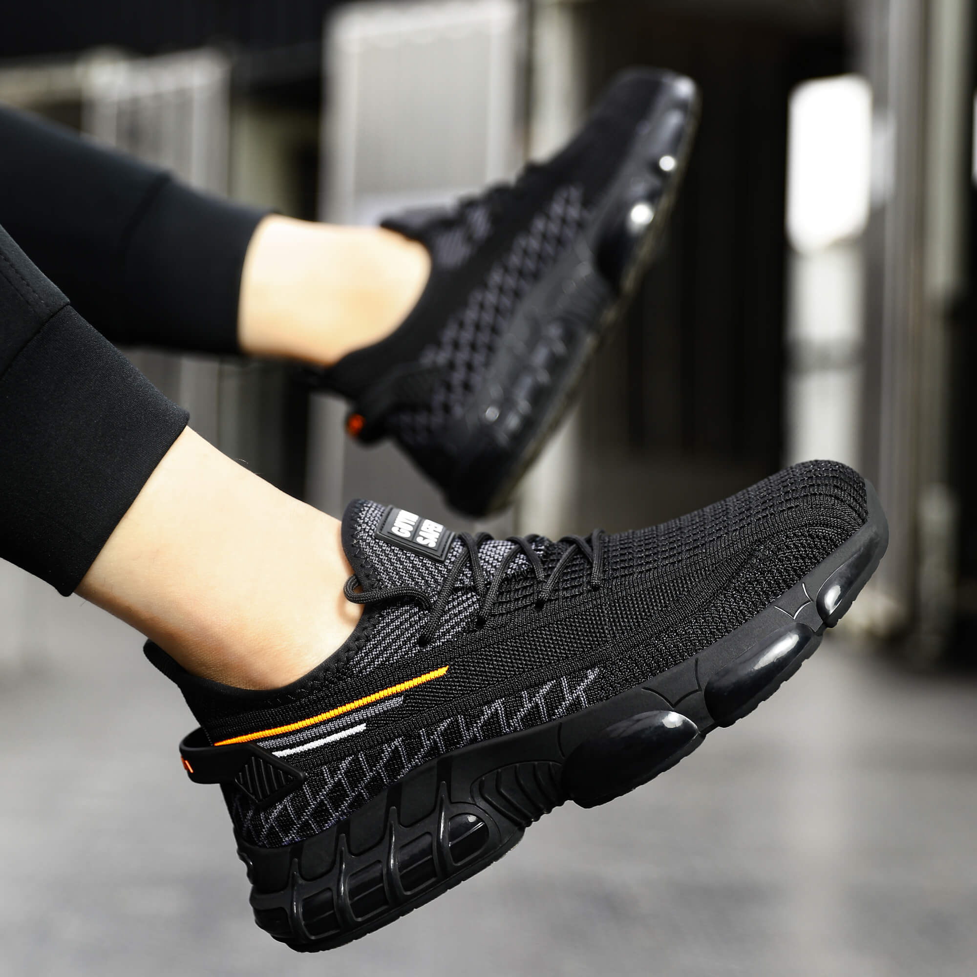 Fashion safety shoes sports European standard steel toe safety shoes ...