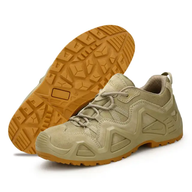 Lightweight safety shoes for outdoor hiking European standard steel toe ...