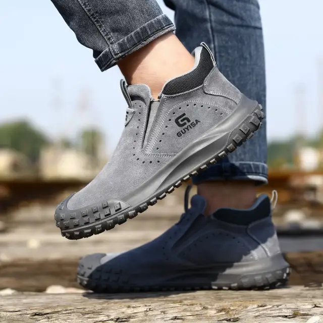 New safety shoes factory work anti-scalding European standard steel toe ...